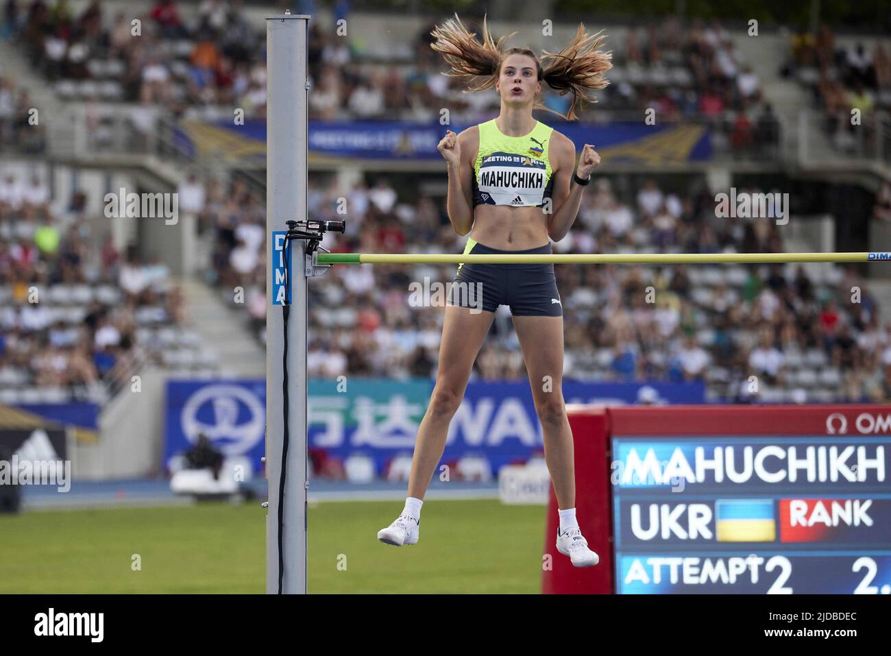 Yaroslava MAHUCHIKH (UKR) during the Wanda Diamond League 2022, Meeting ...