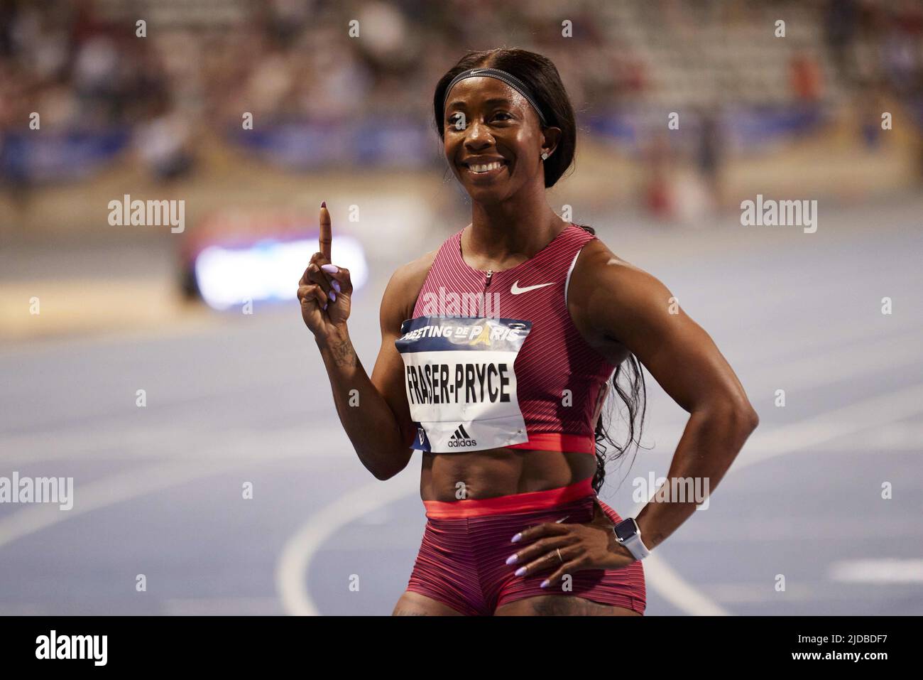 Shelly-Ann FRASER-PRYCE (JAM) during the Wanda Diamond League 2022 ...