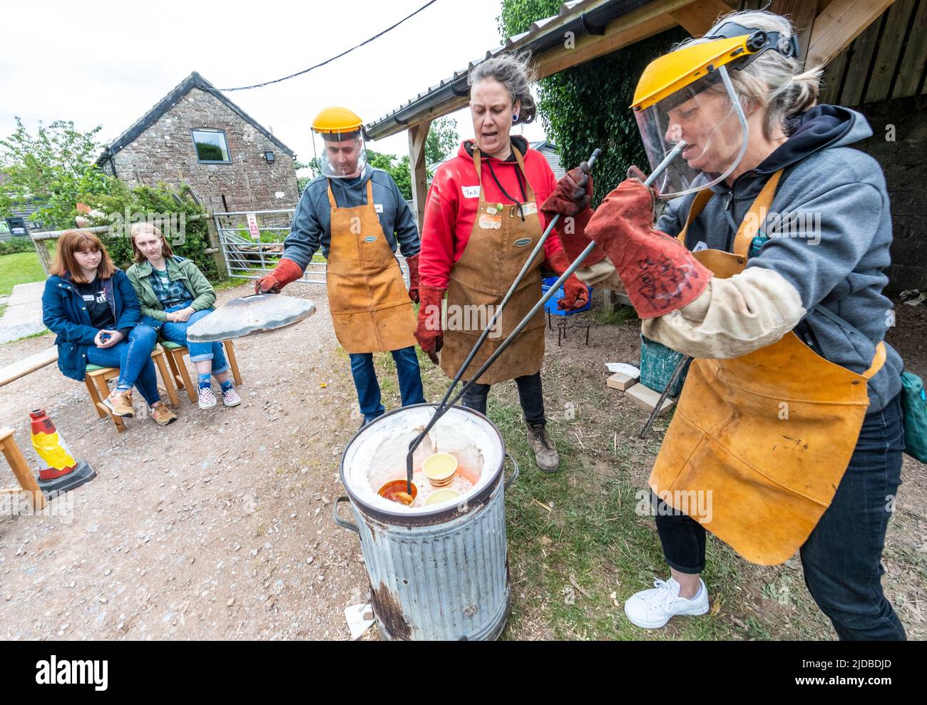 Raku pottery making course. Humble by Nature, Wales. Raku is a low fire ...