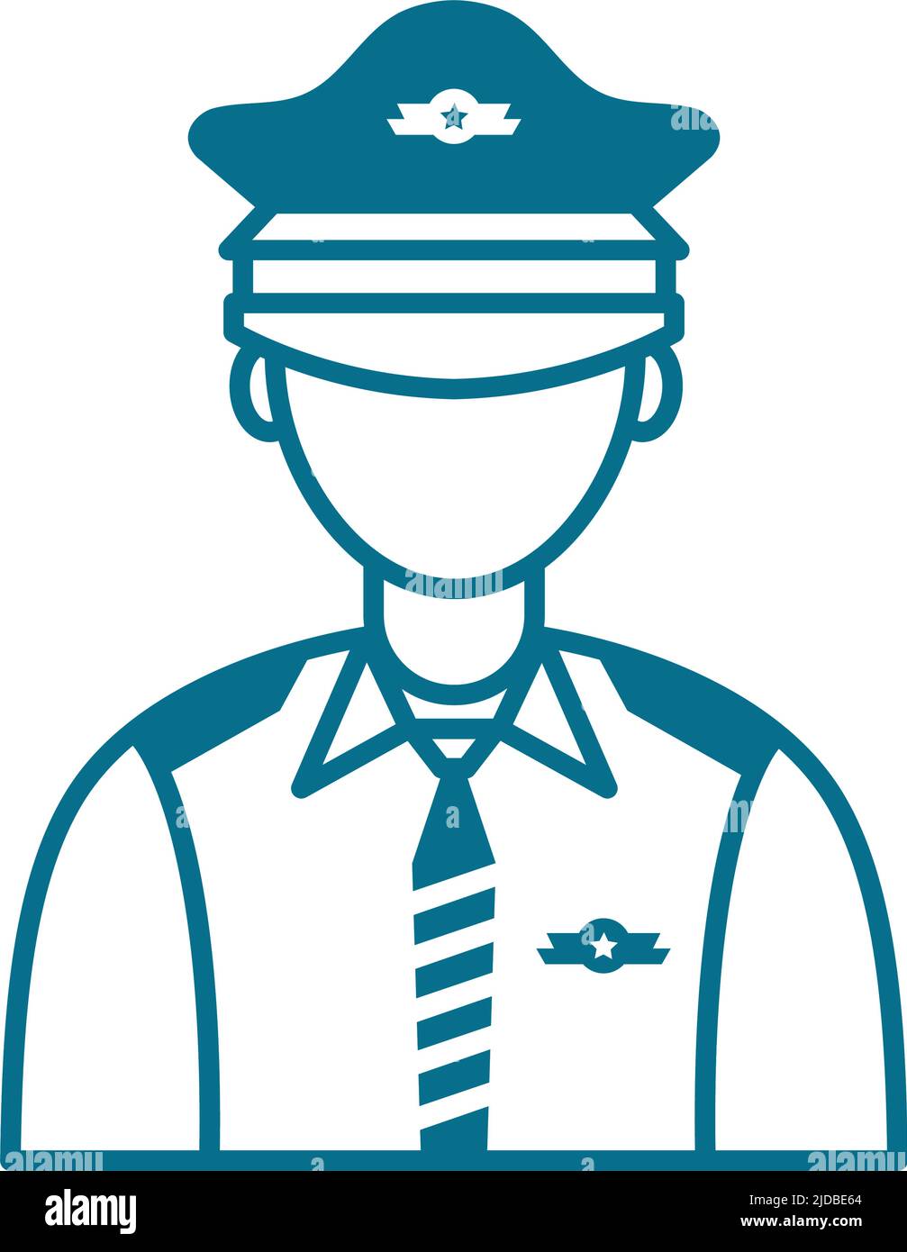 professional police officer worker Stock Vector Image & Art - Alamy