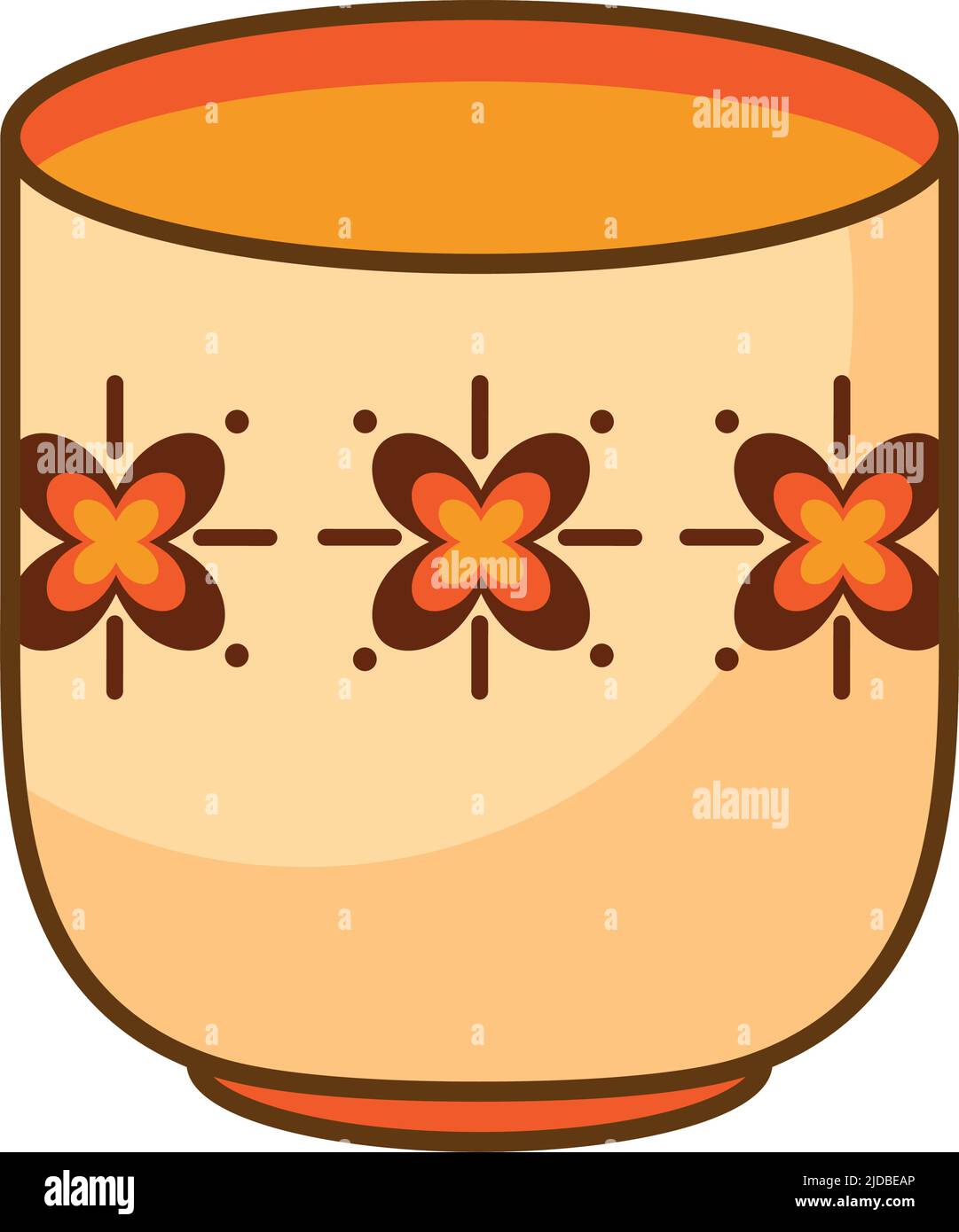 chinese ceramic tea cup Stock Vector Image & Art - Alamy