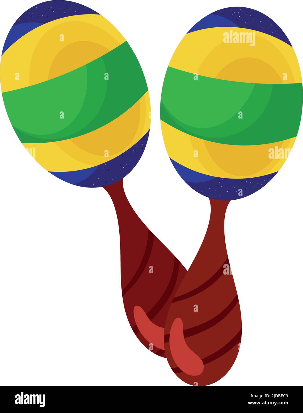 maracas tropical instruments Stock Vector Image & Art - Alamy