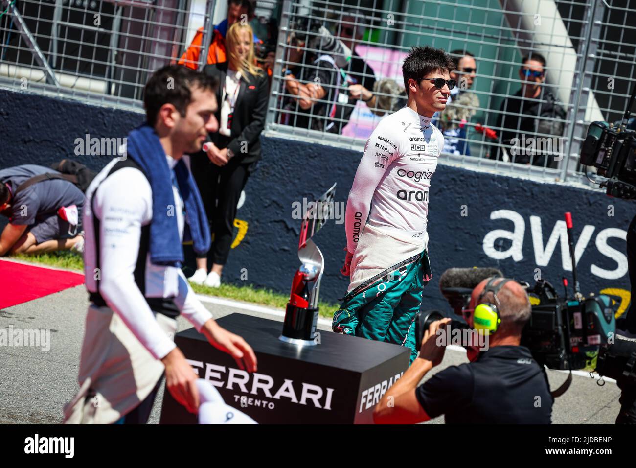 STROLL Lance (can), Aston Martin F1 Team AMR22, LATIFI Nicholas (can ...