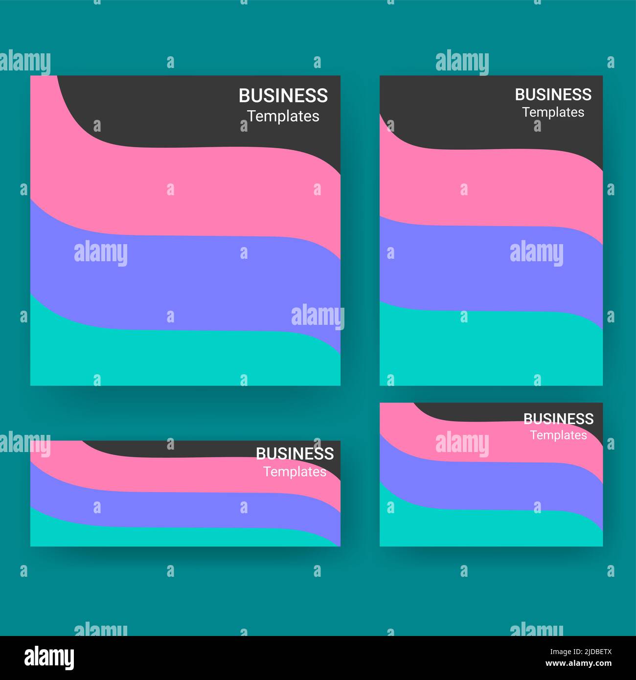 colors stripe pattern business template Stock Vector Image & Art - Alamy