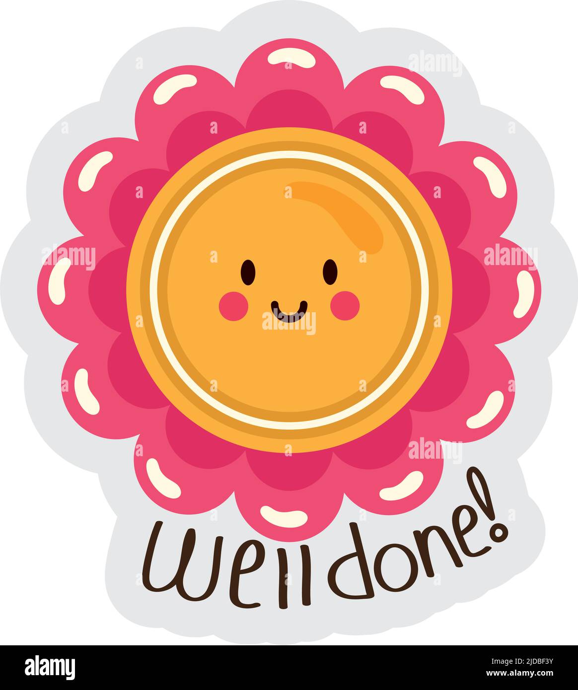 Well done badge hi-res stock photography and images - Alamy