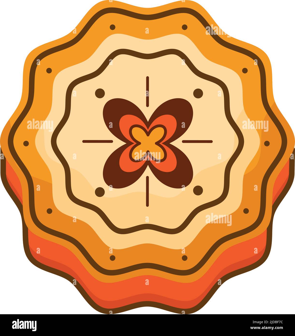 mid autumn cake Stock Vector Image & Art - Alamy