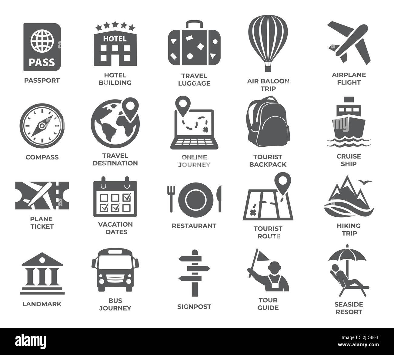 Cruise ship excursions Stock Vector Images - Alamy