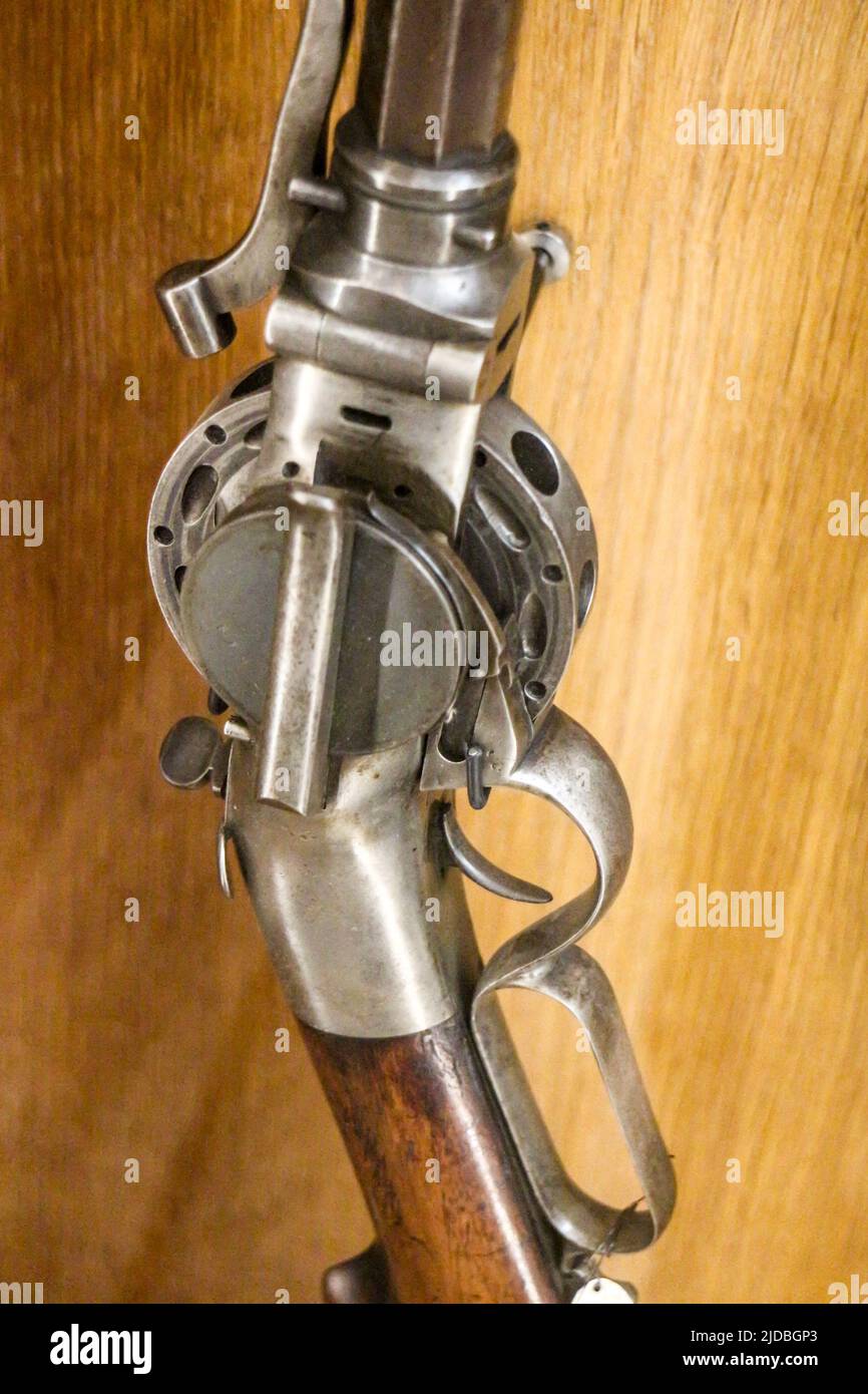 Musée de la Chasse et de la Nature - Paris - Porter Turret rifle - P W ...