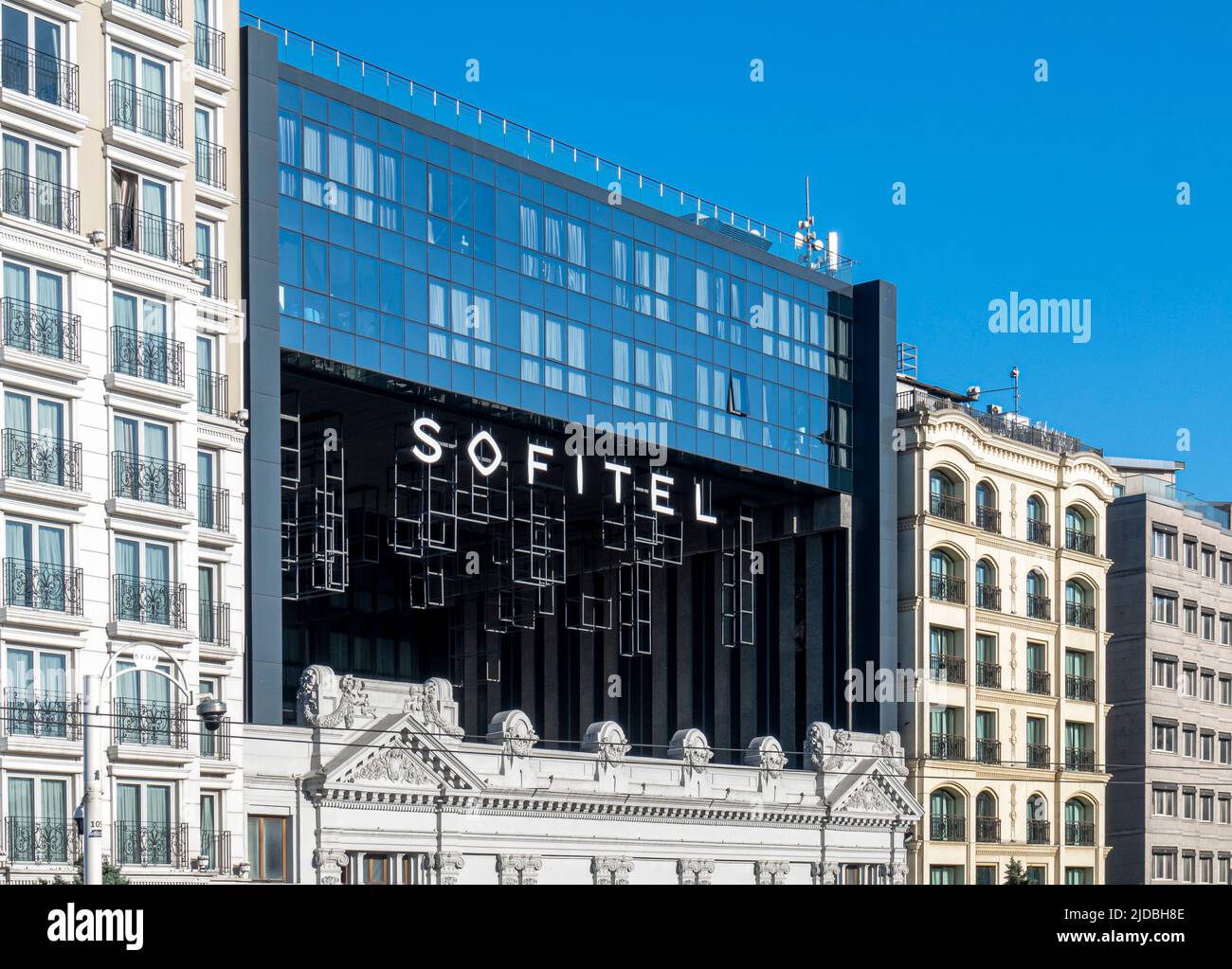 Sofitel Istanbul Taksim - 5-star hotel i nIstanbul, Turkey Stock Photo ...