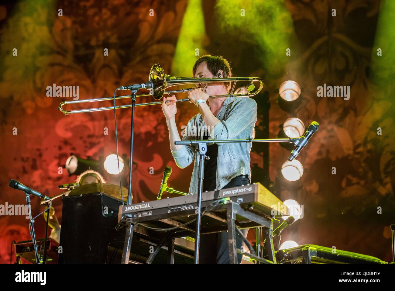 Copenhagen, Denmark 17th, June 2022. The Icelandic singer, musician and ...