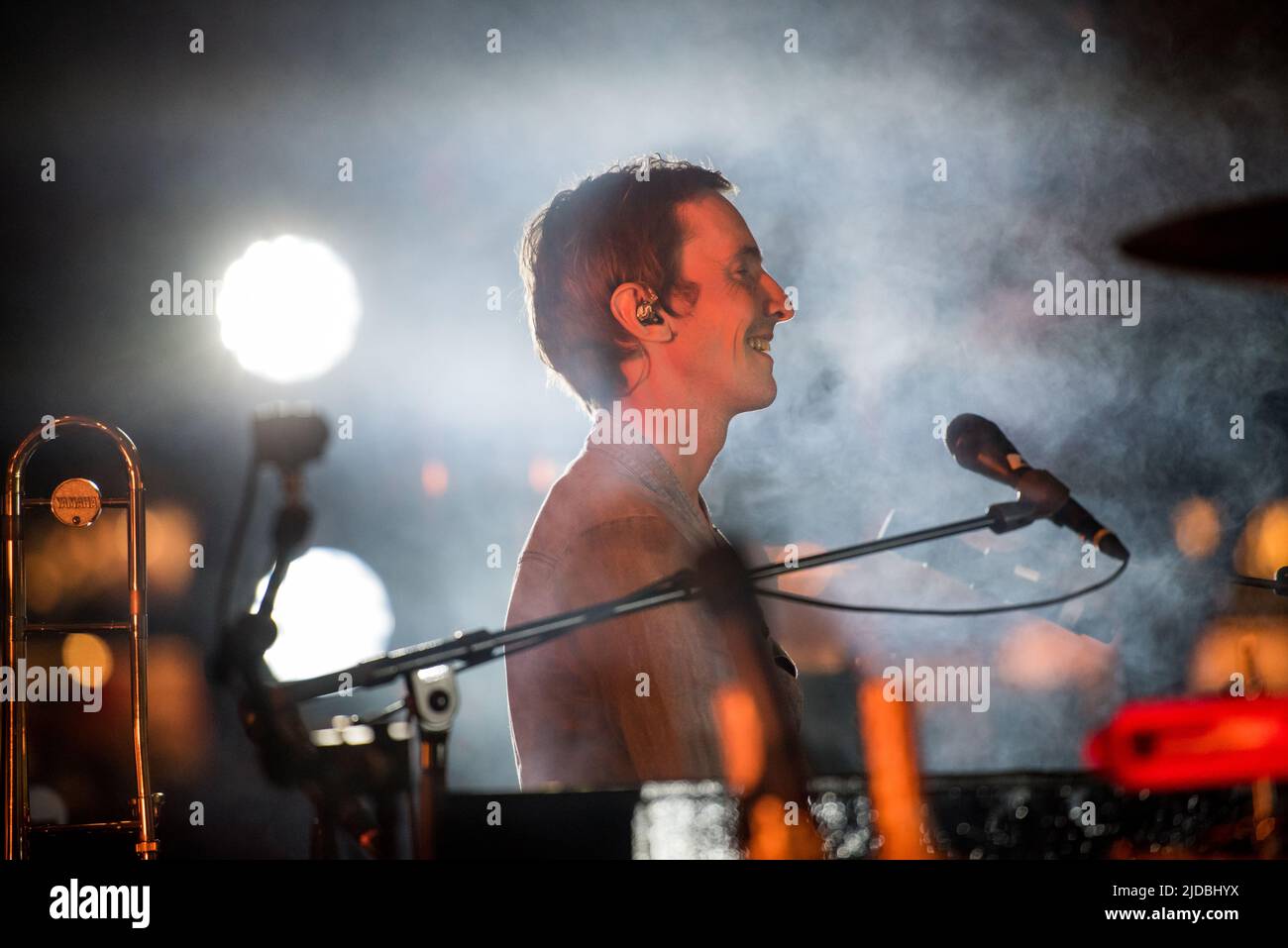Copenhagen, Denmark 17th, June 2022. The Icelandic singer, musician and ...
