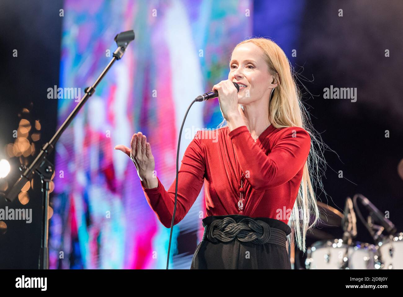 Copenhagen, Denmark 17th, June 2022. The Danish singer, musician and ...