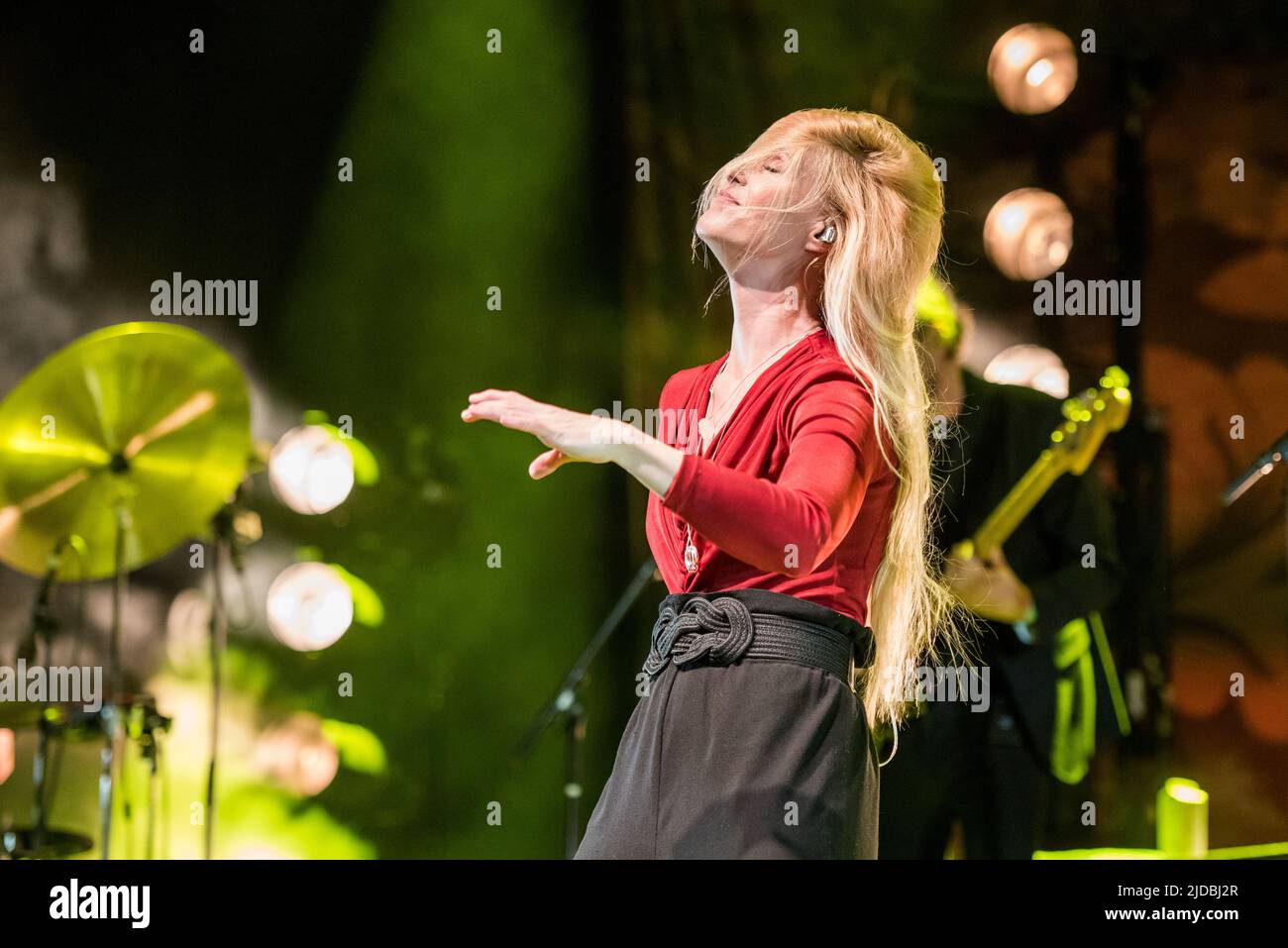 Copenhagen, Denmark 17th, June 2022. The Danish singer, musician and ...