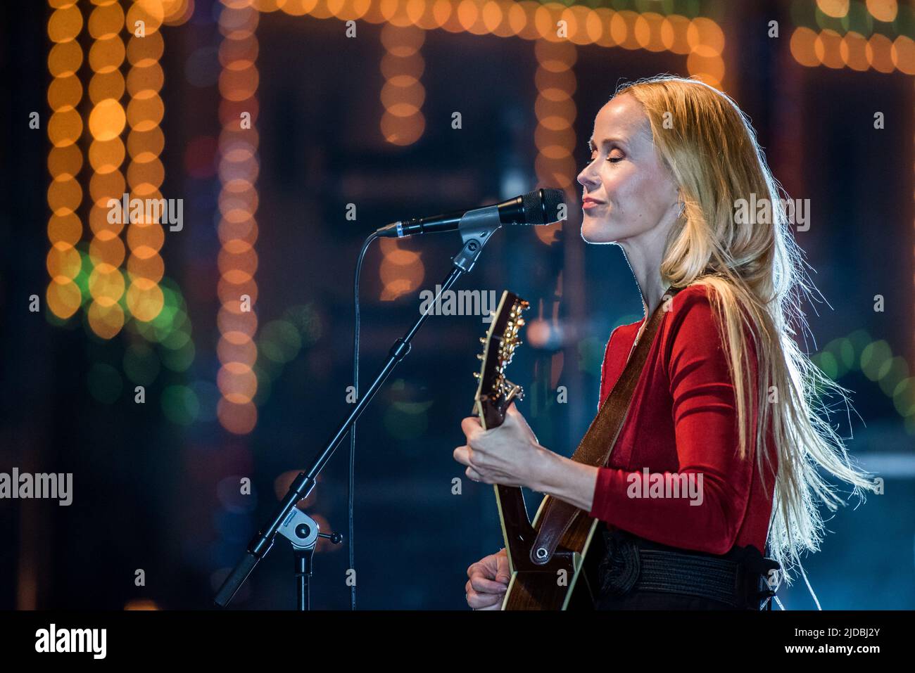 Copenhagen, Denmark 17th, June 2022. The Danish singer, musician and ...