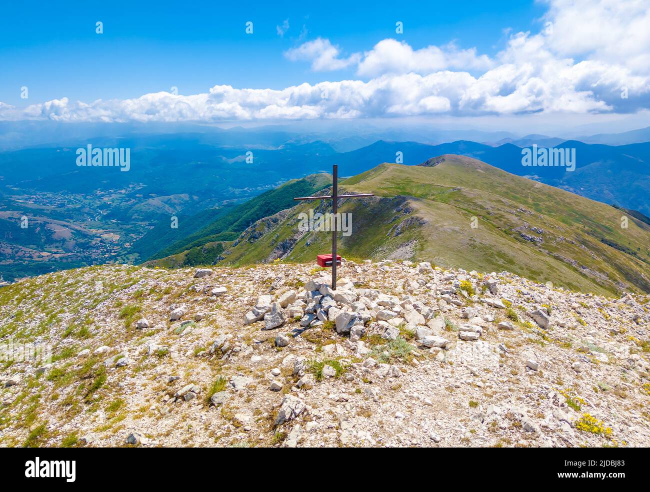 Rieti (Italy) - The summit of Monte di Cambio, beside Terminillo ...
