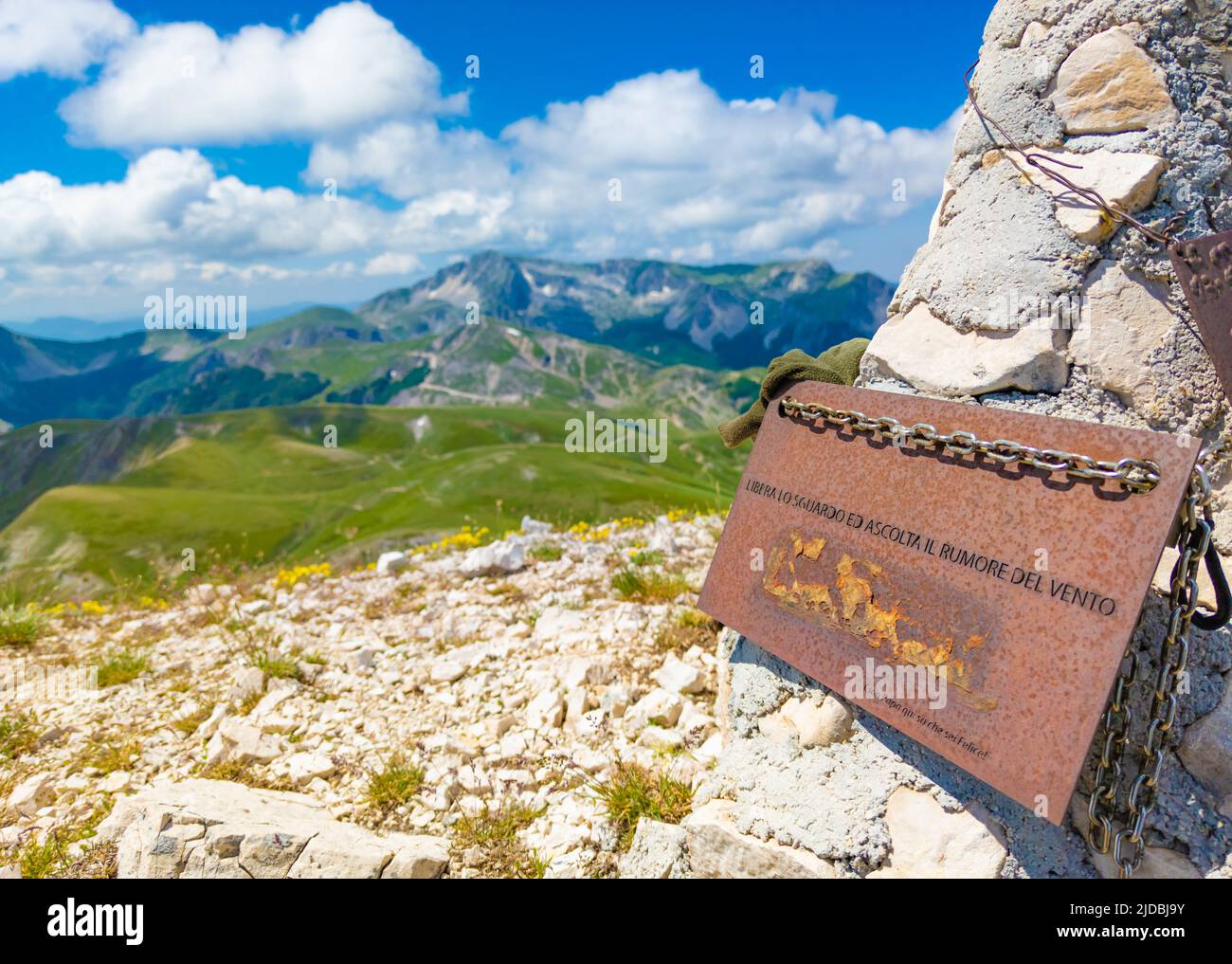 Rieti (Italy) - The summit of Monte di Cambio, beside Terminillo ...