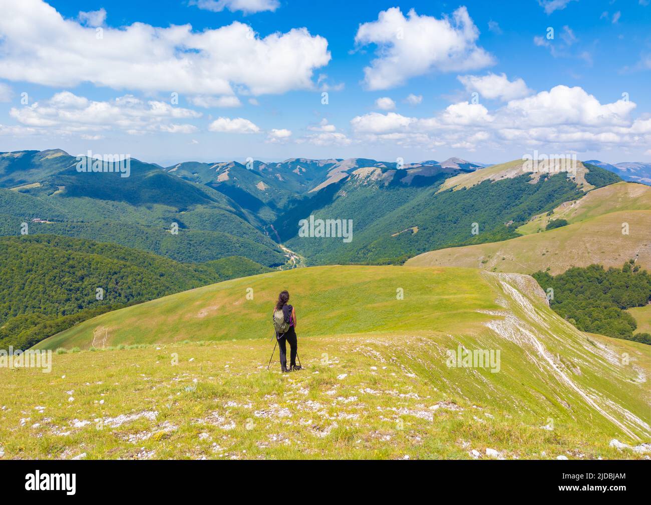 Rieti (Italy) - The summit of Monte di Cambio, beside Terminillo ...