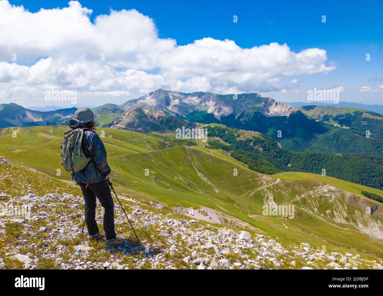 Rieti (Italy) - The summit of Monte di Cambio, beside Terminillo ...