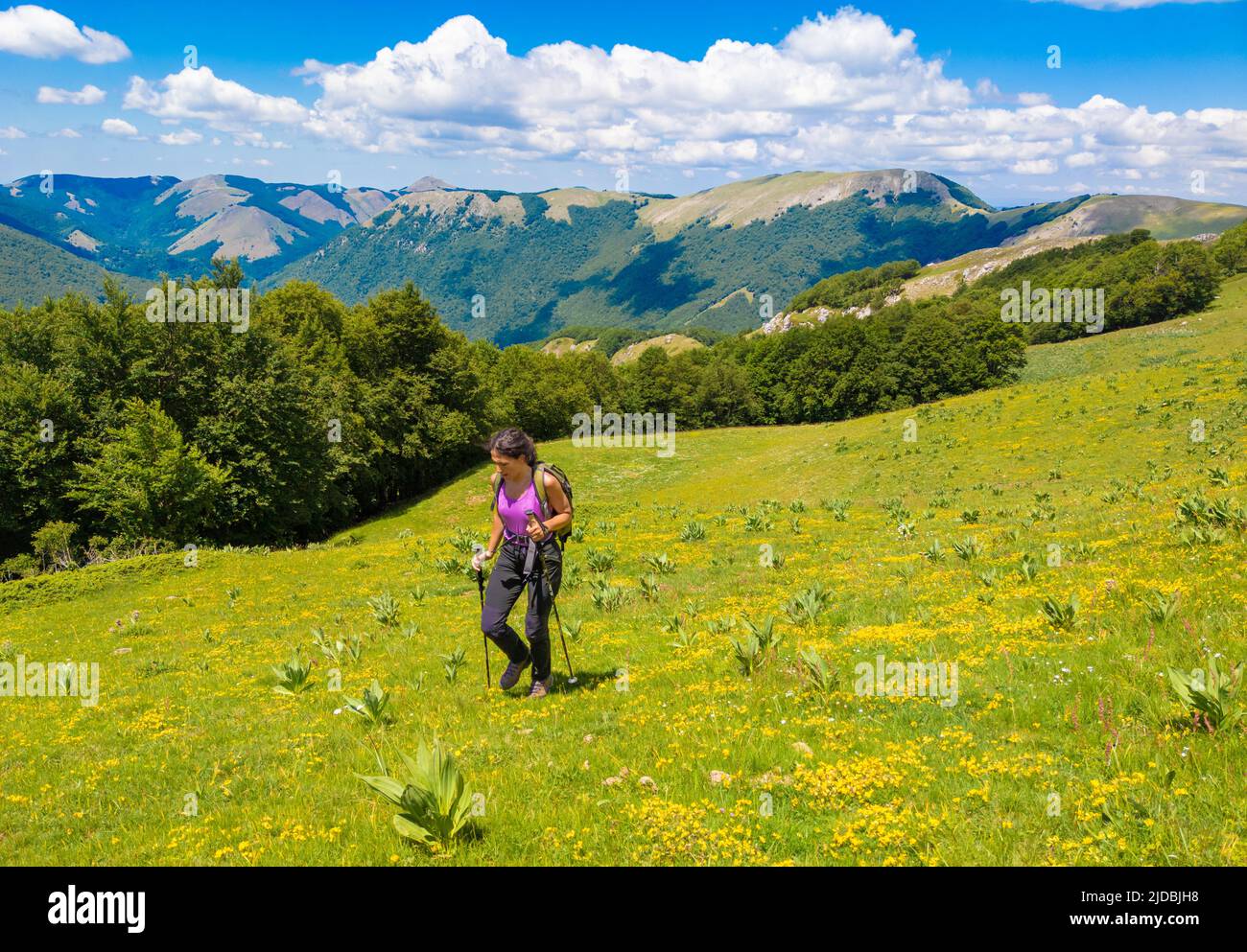 Rieti (Italy) - The summit of Monte di Cambio, beside Terminillo ...