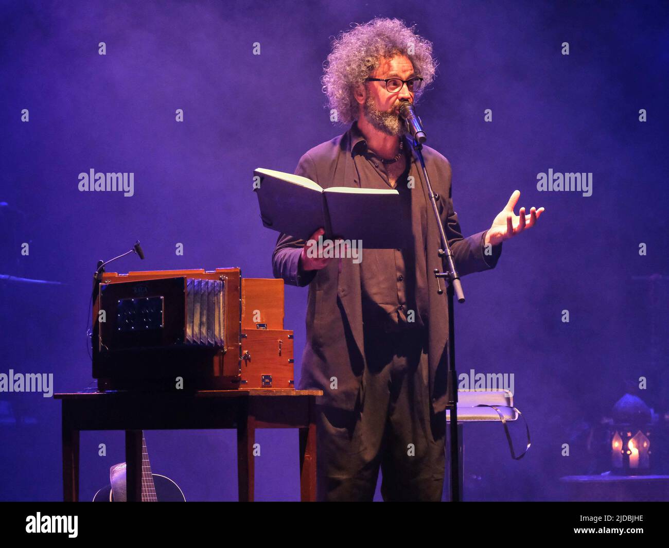 Simone cristicchi italian writer hi-res stock photography and images ...