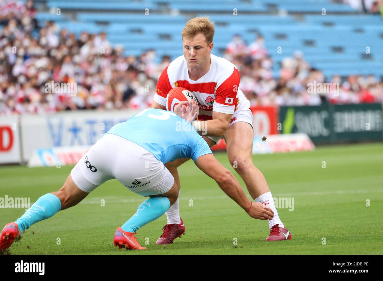 Prince Chichibu Memorial Rugby Stadium, Tokyo, Japan. 18th June, 2022 ...
