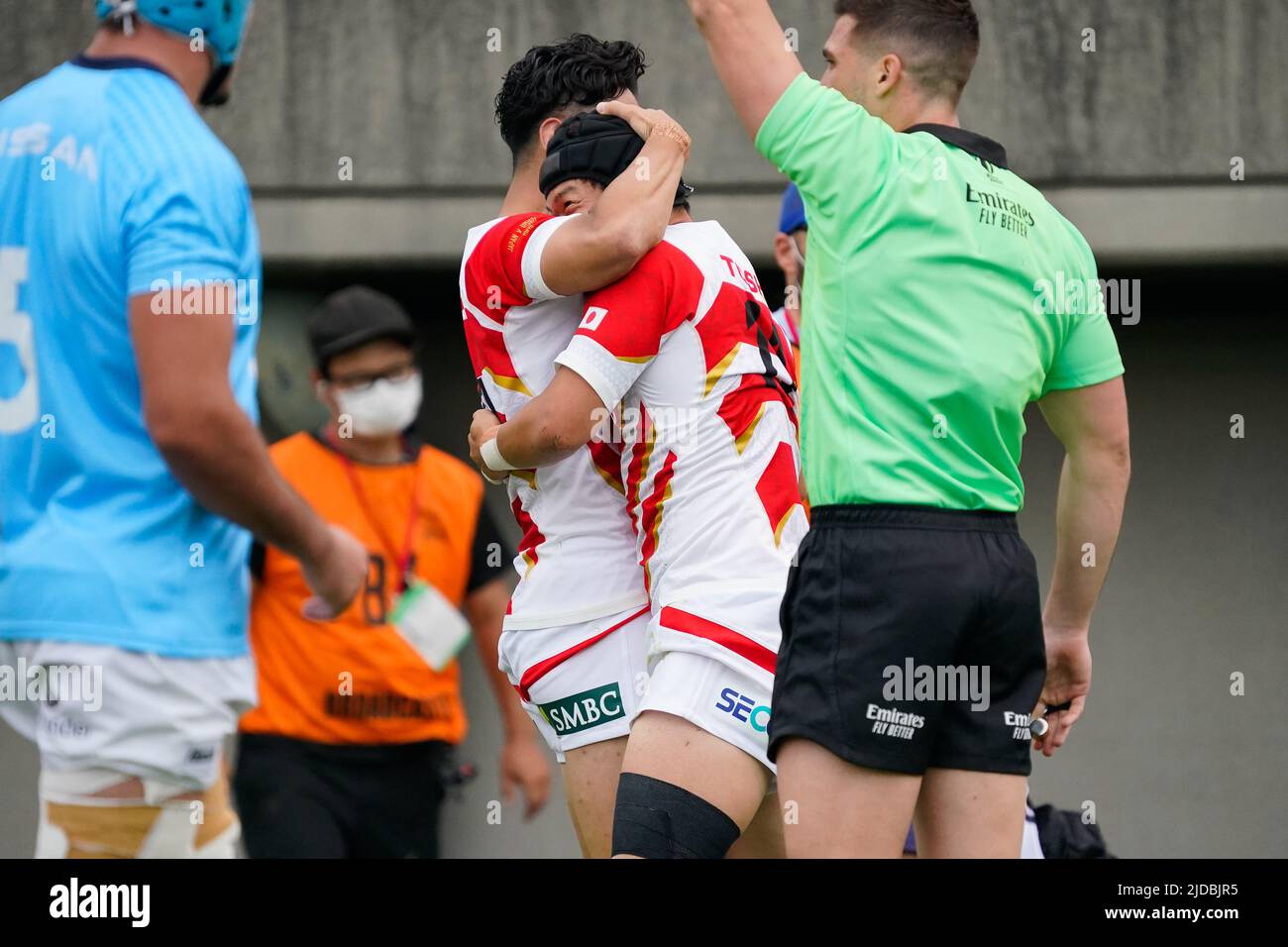 Tokyo Japan. 18th June, 2022. Koga Nezuka (JPN), June 18, 2022 - Rugby ...