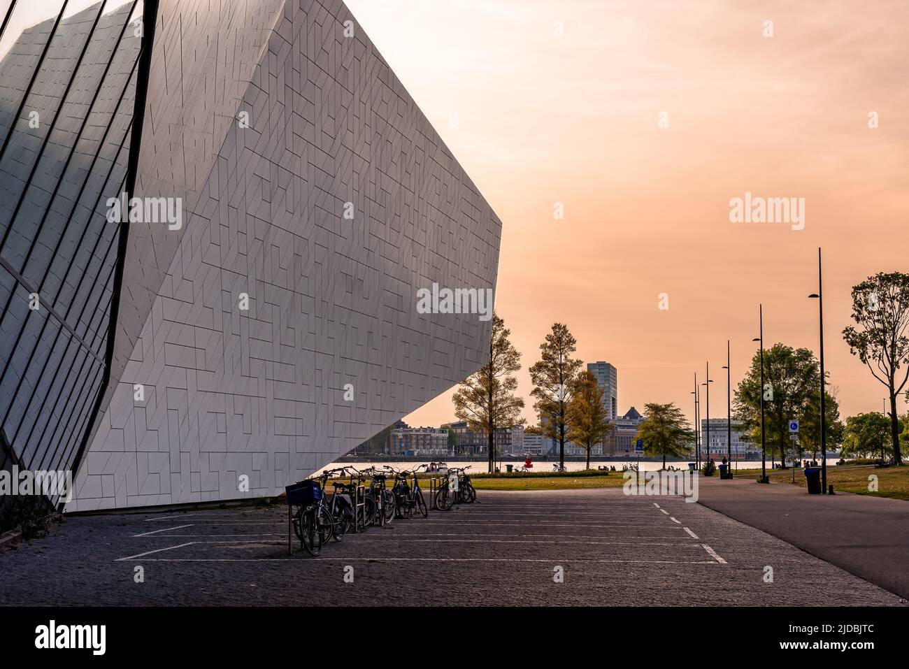 Amsterdam, Netherlands - May 6, 2022: Eye Film Museum designed by ...