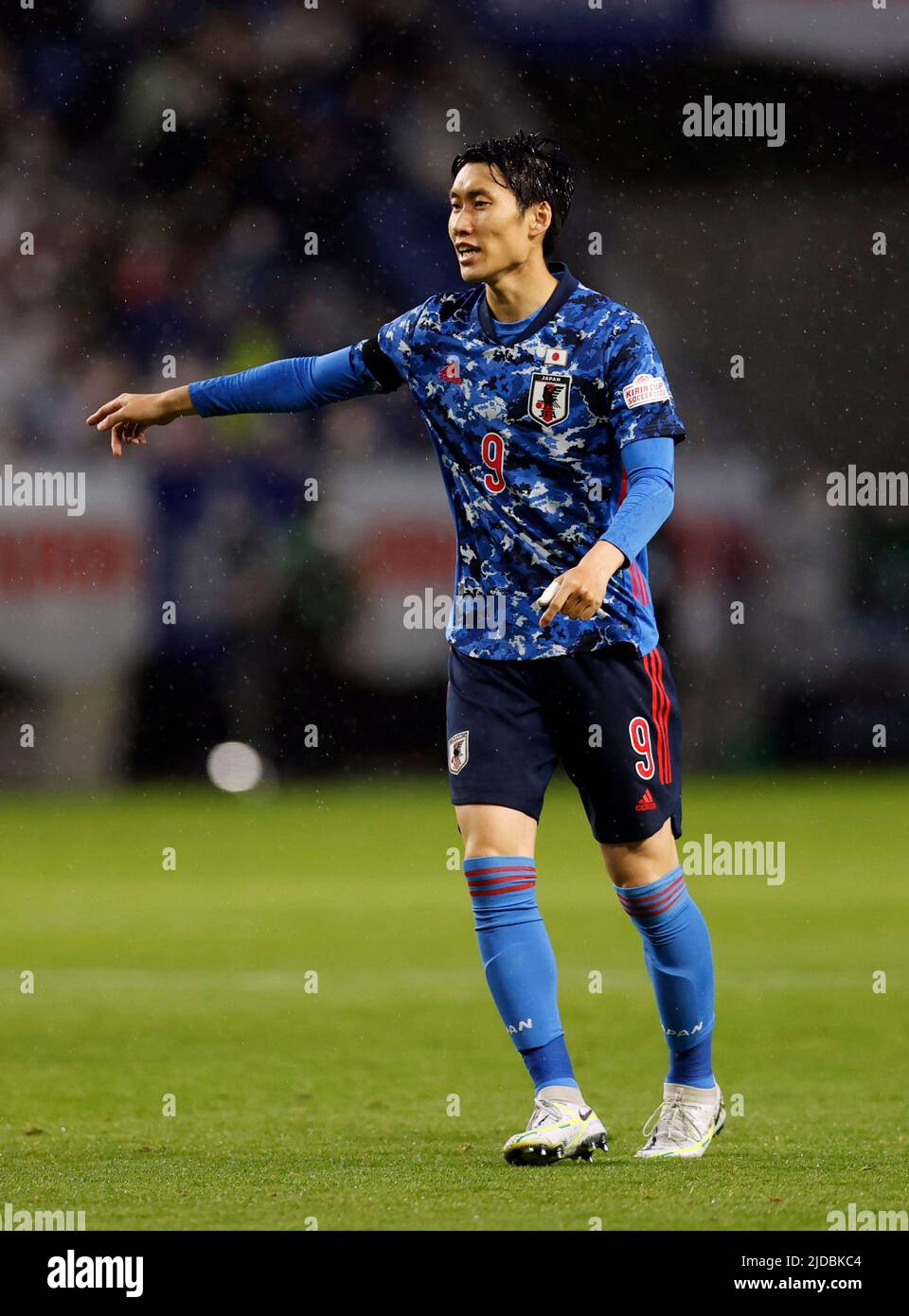 Osaka, Japan. 14th June, 2022. Daichi Kamada (JPN) Football/ Soccer ...