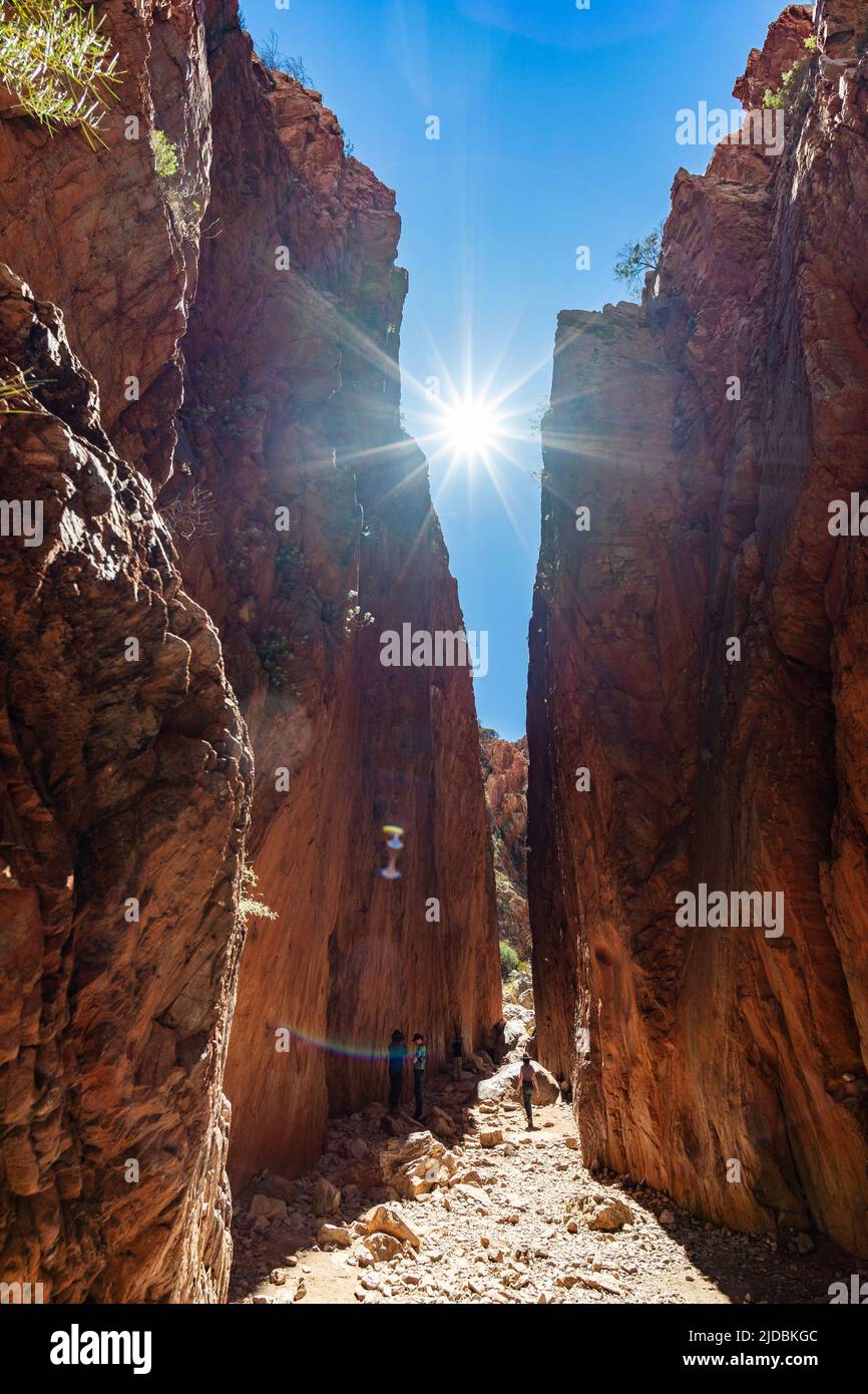 Standley Chasm in the West MacDonnell Range Stock Photo - Alamy