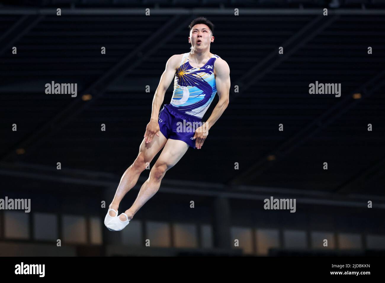 Tokyo, Japan. 17th June, 2022. Shunta Iseki Trampoline : The Japanese ...