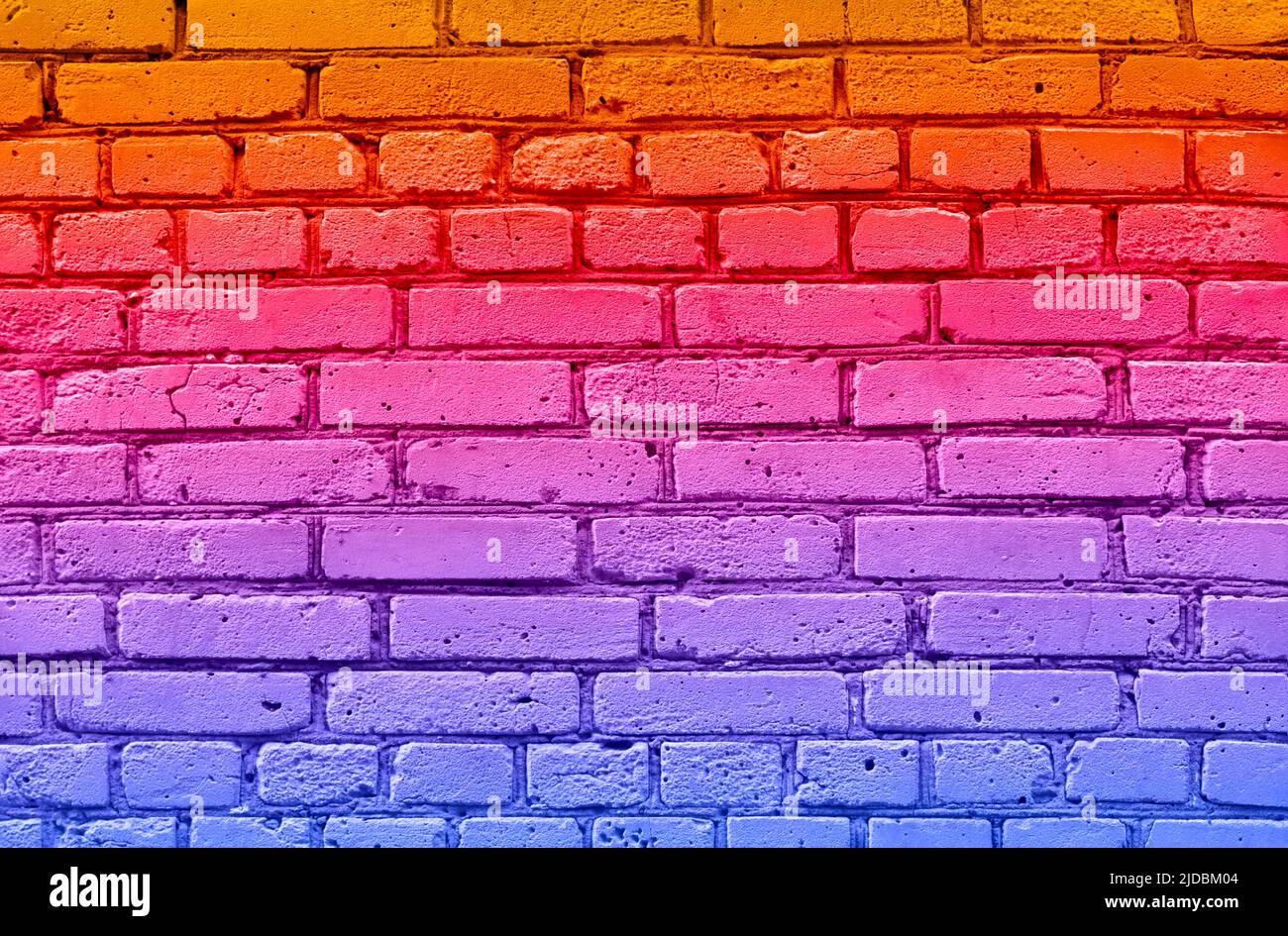 A colored brick wall texture background, bricks Stock Photo - Alamy