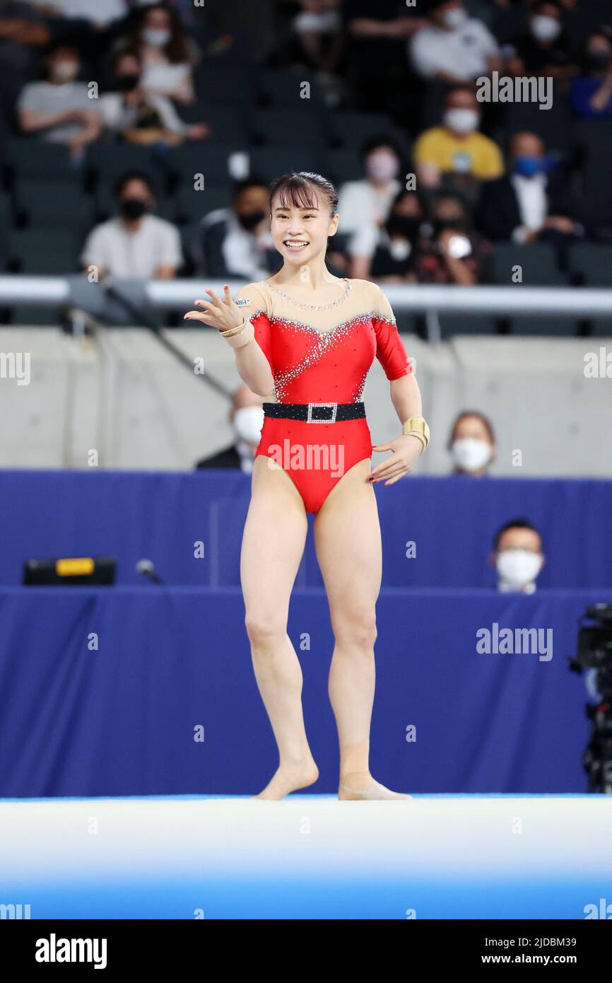 Tokyo, Japan. 19th June, 2022. Aiko Sugihara Artistic Gymnastics : The ...