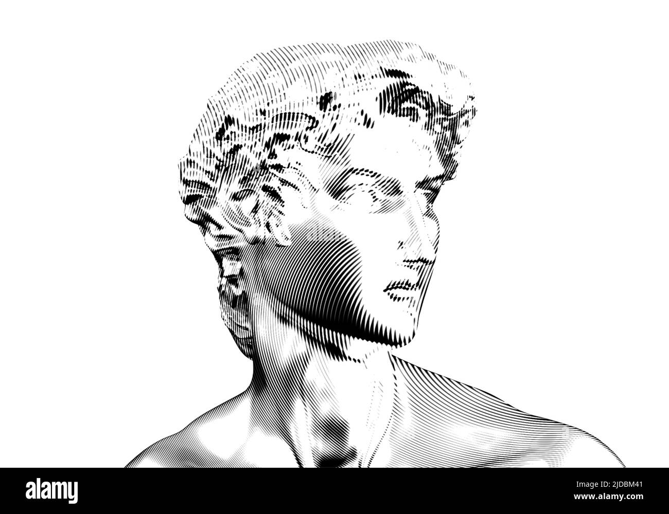 Engraved head hi-res stock photography and images - Alamy