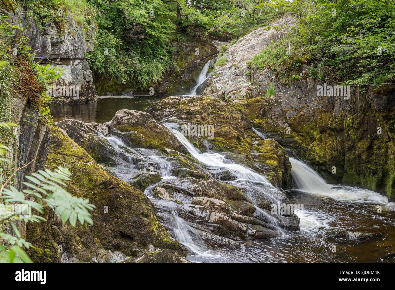 Beezley Falls pictured on the Ingelton Waterfalls Trail in the ...