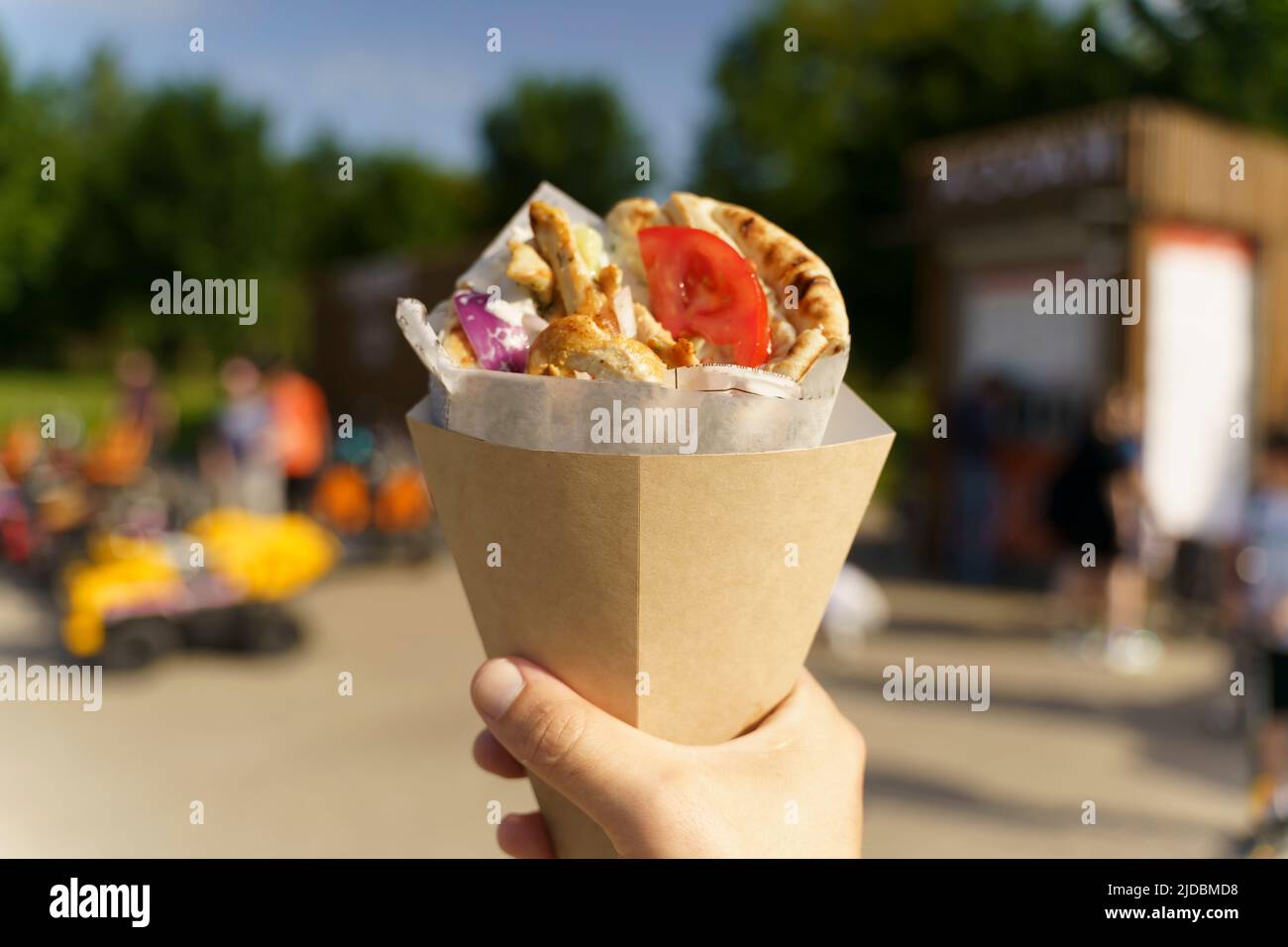Shawarma stall hi-res stock photography and images - Alamy