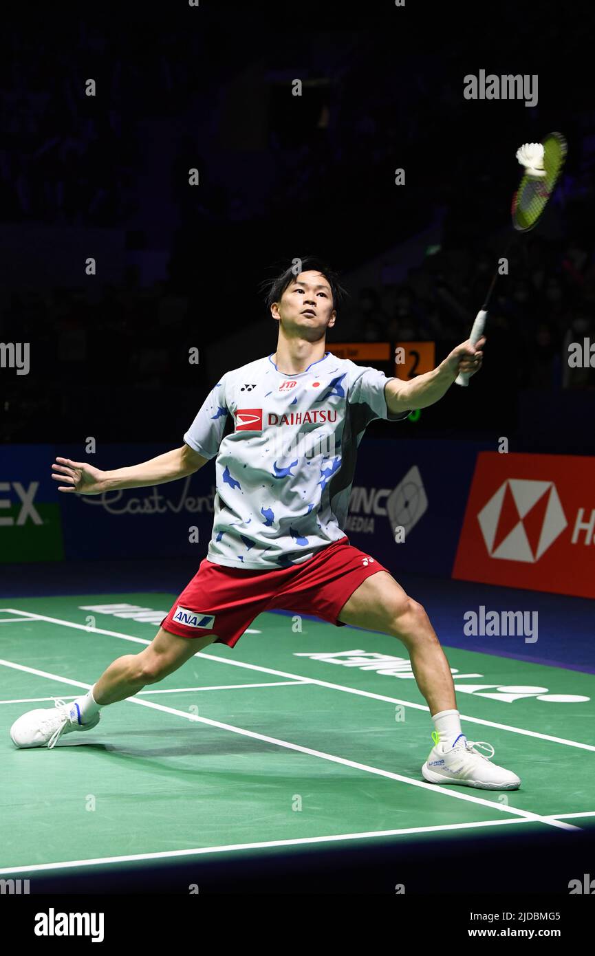 Jakarta, Indonesia. 18th June, 2022. Yuta Watanabe (JPN) Badminton : Badminton : EAST VENTURES ...