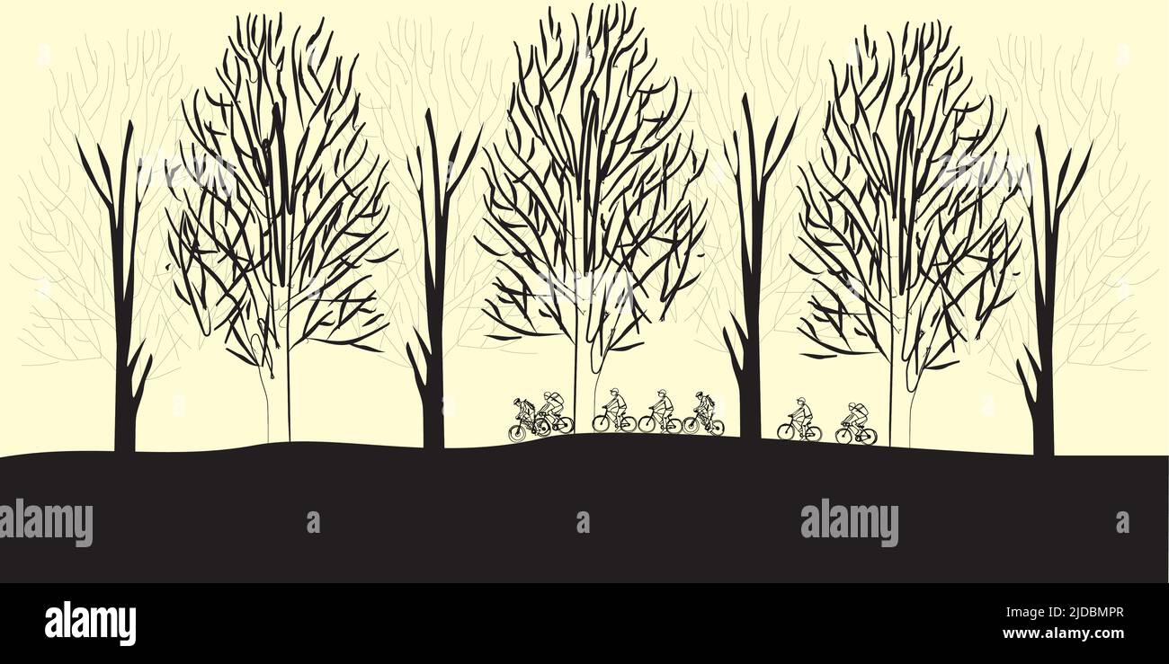 Cycling family helmet Stock Vector Images - Alamy