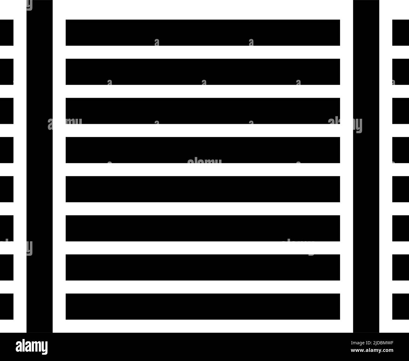 farm fence glyph icon vector illustration Stock Vector Image & Art - Alamy