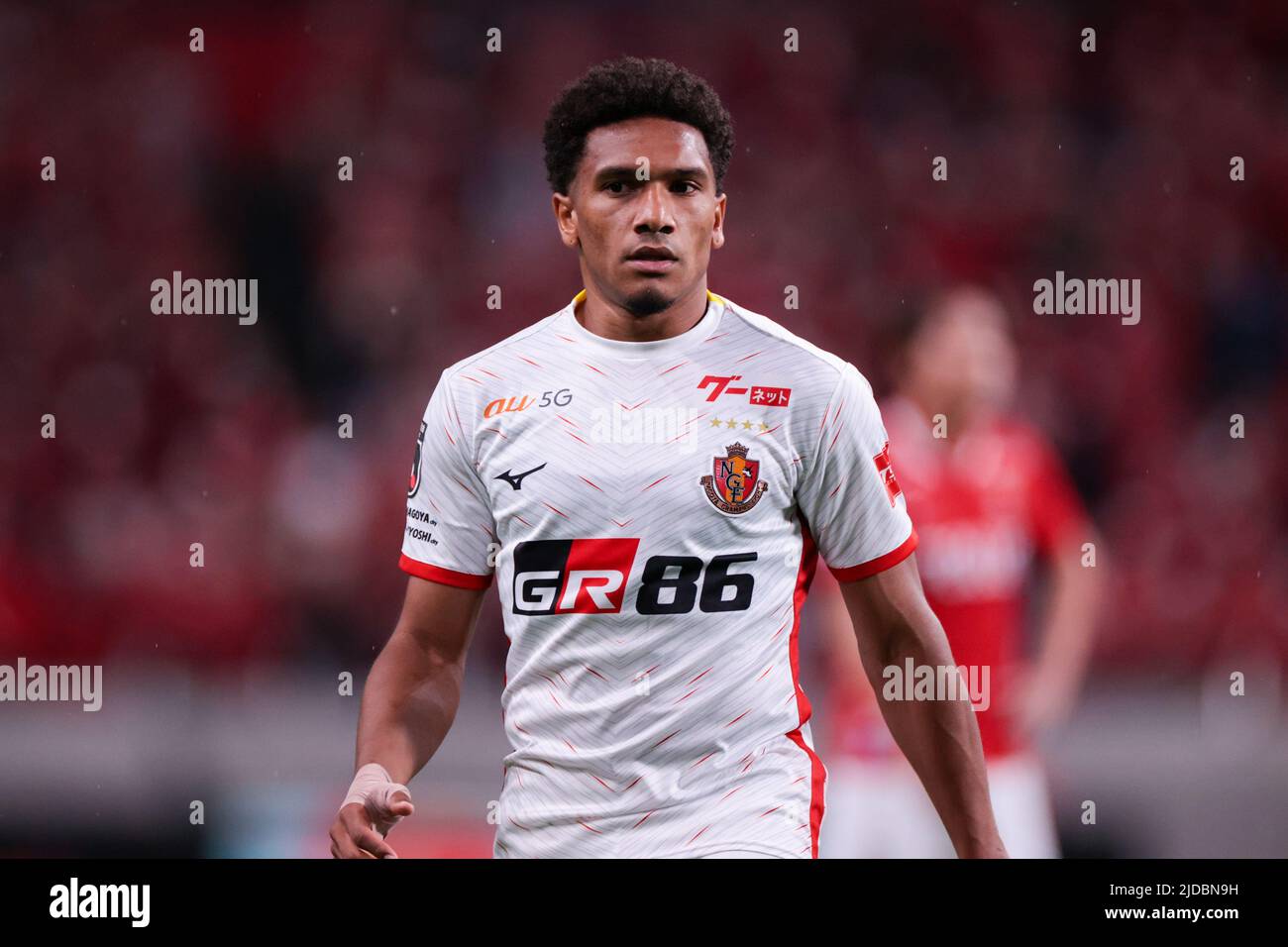 Saitama, Japan. 18th June, 2022. Mateus (Grampus) Football/Soccer ...