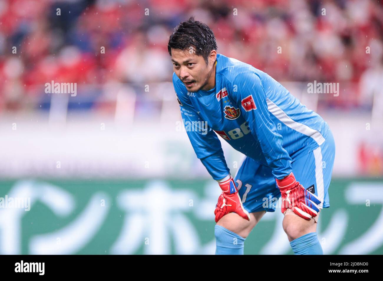Saitama, Japan. 18th June, 2022. Yohei Takeda (Grampus) Football/Soccer : 2022 J1 League match ...