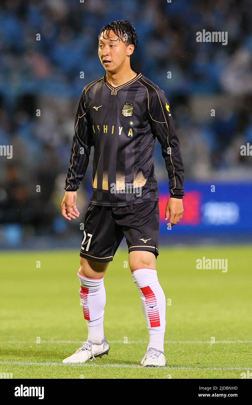 Kawasaki Todoroki Stadium, Kanagawa, Japan. 18th June, 2022. Takuma Arano (Consadole), JUNE 18 ...