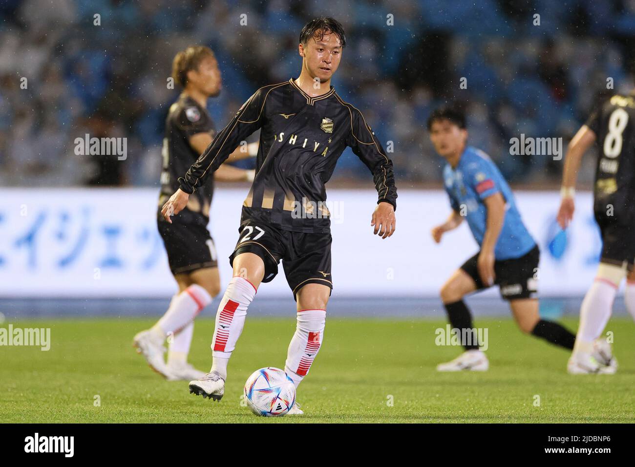 Kawasaki Todoroki Stadium, Kanagawa, Japan. 18th June, 2022. Takuma Arano (Consadole), JUNE 18 ...