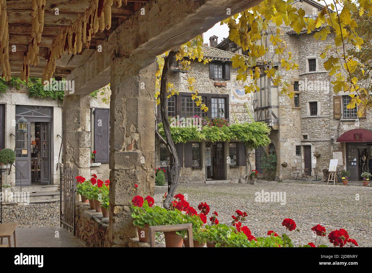 Medieval city of perouges hi-res stock photography and images - Alamy