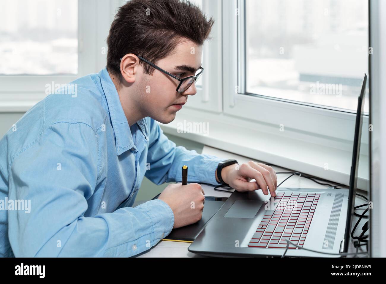 Professional graphics hi-res stock photography and images - Alamy