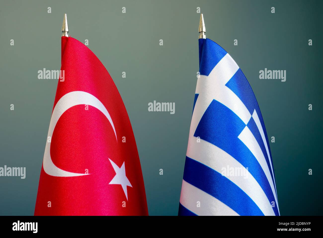 Turkey greece flag hi-res stock photography and images - Alamy