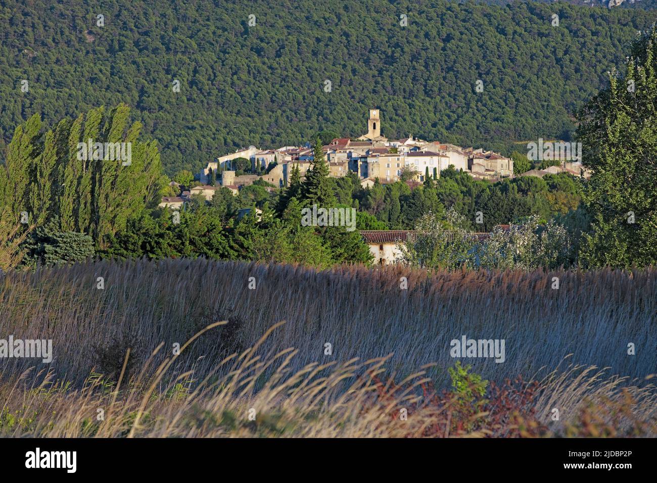 France, Vaucluse Sablet, village in the Côtes-du-Rhône-Villages ...