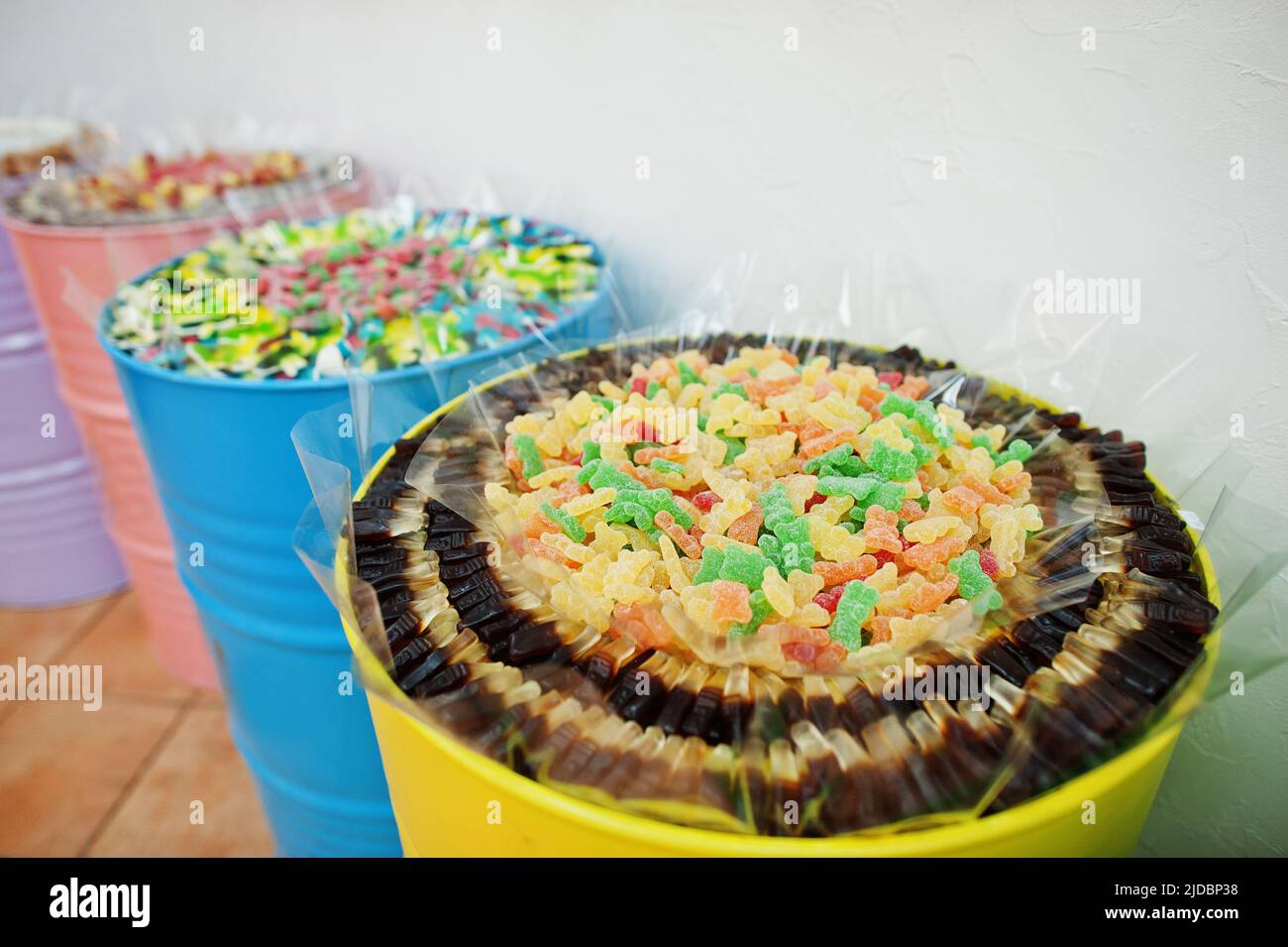 Candy barrels hi-res stock photography and images - Alamy