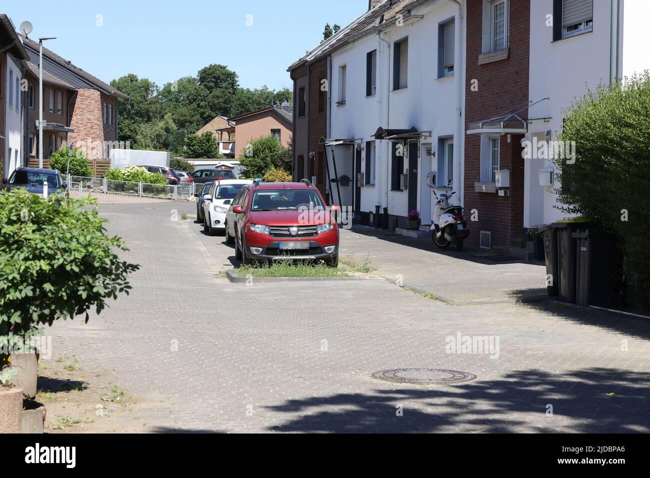 Erftstadt, Germany. 16th June, 2022. Almost one year after the flood ...