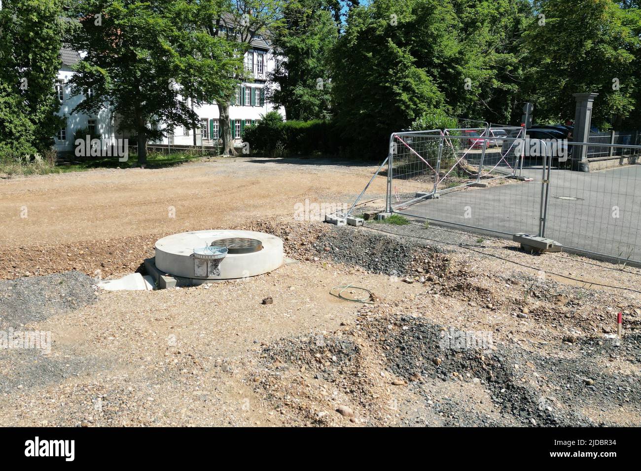 Erftstadt, Germany. 16th June, 2022. Almost a year after the flood ...