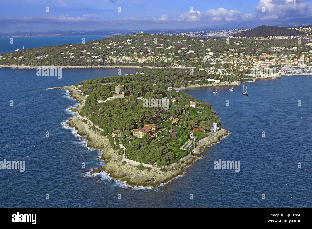 Cap ferrat aerial hi-res stock photography and images - Alamy
